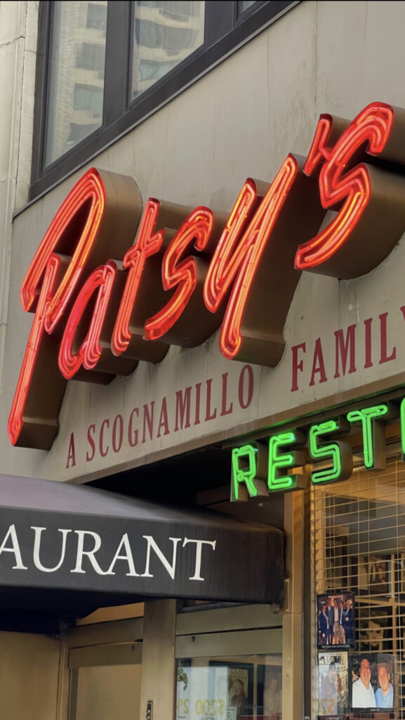 Patsy’s is still the Restaurant Sinatra made Famous - Weener Mag